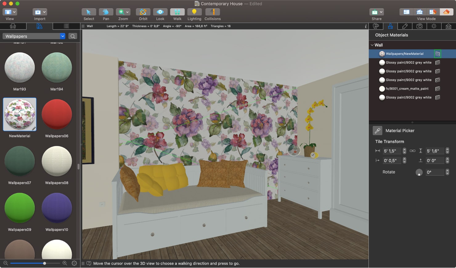 How to Import a Material Into Live Home 3D — Live Home 3D