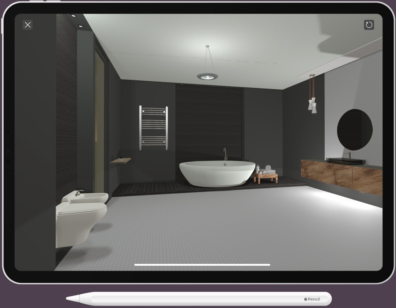 Bathroom Planner for iPad and iPhone — Live Home 3D
