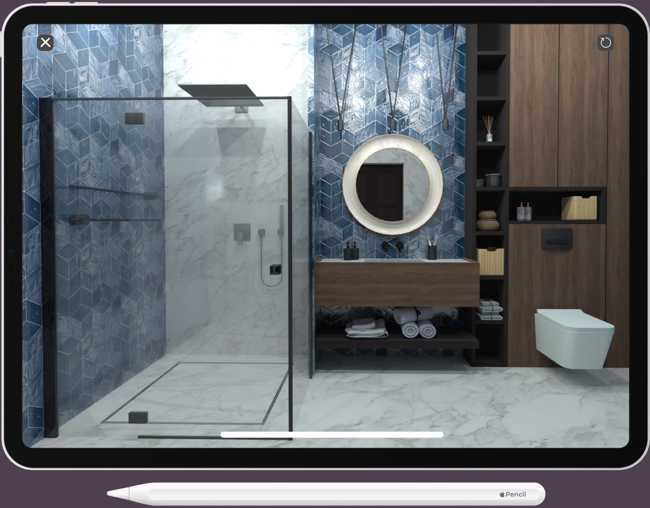 Bathroom Planner for iPad and iPhone — Live Home 3D