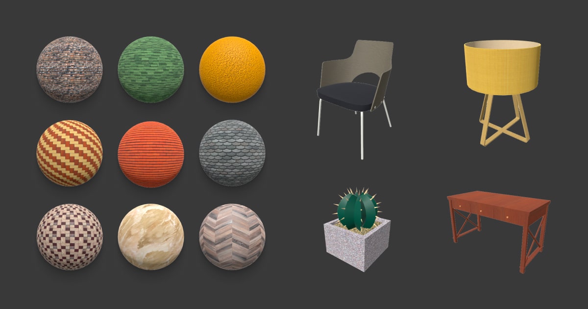 Free 3D Models and Textures—Live Home 3D