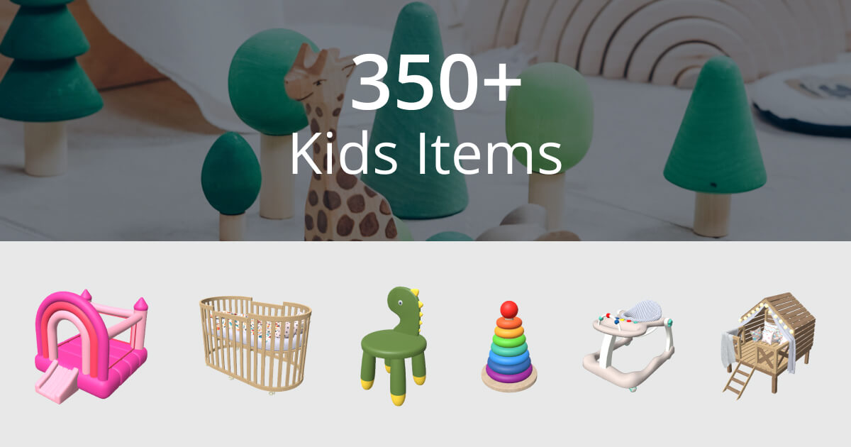 Live Home 3D — Kids Items